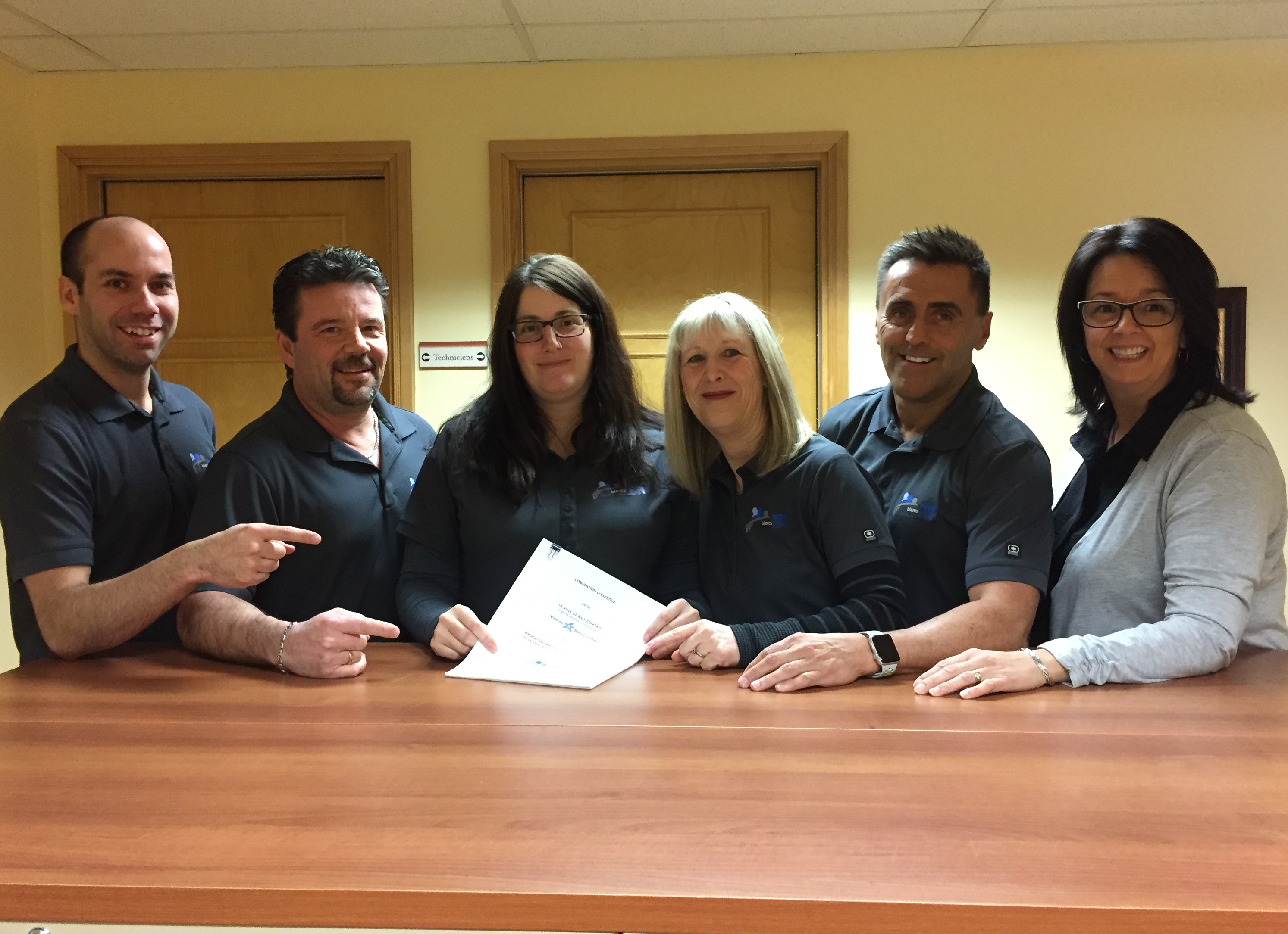 Les cols blancs de Baie-Comeau sécurisent leurs conditions de travail ...