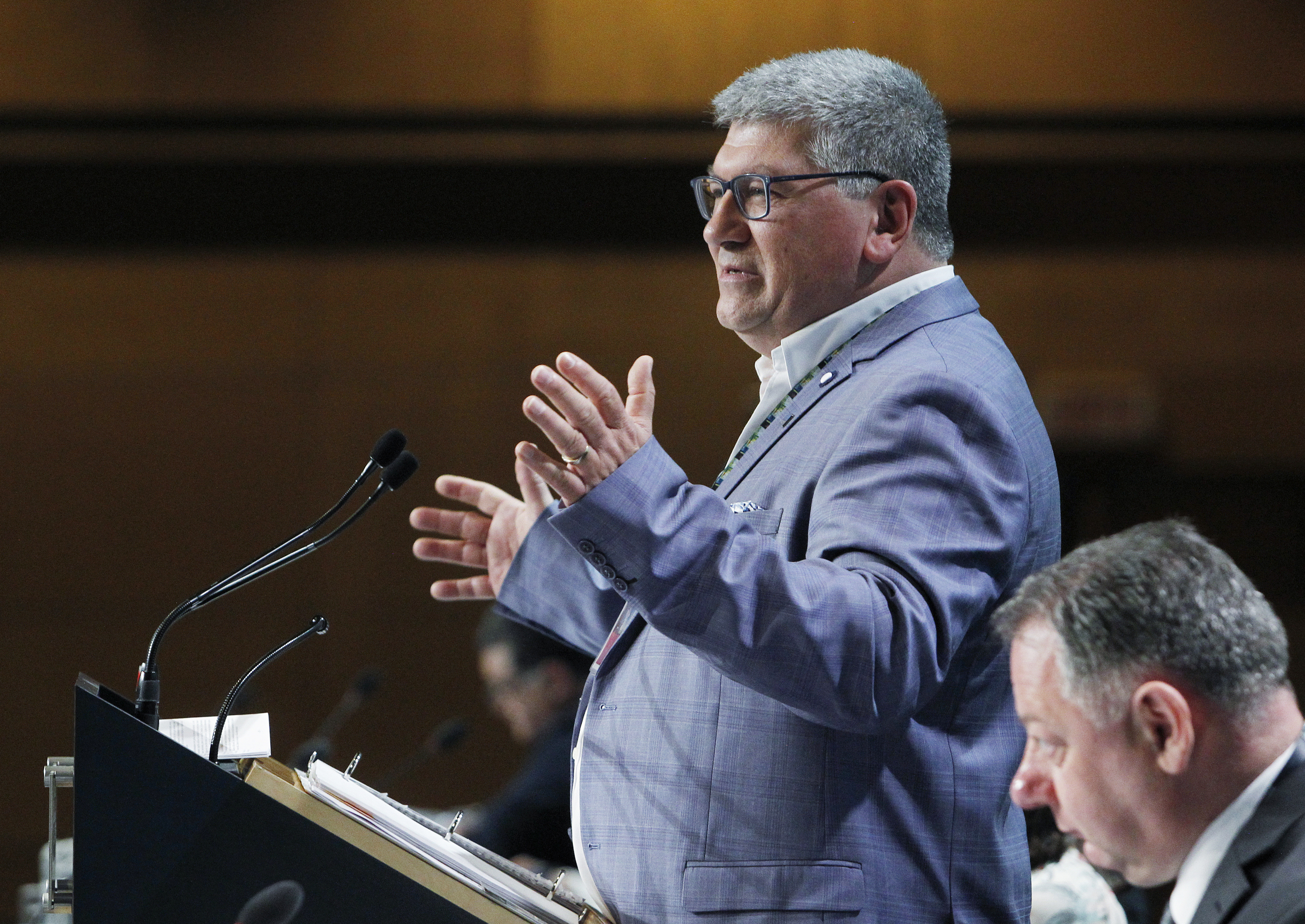 31e congrès du SCFP-Québec, mardi: discours du président, du secrétaire ...