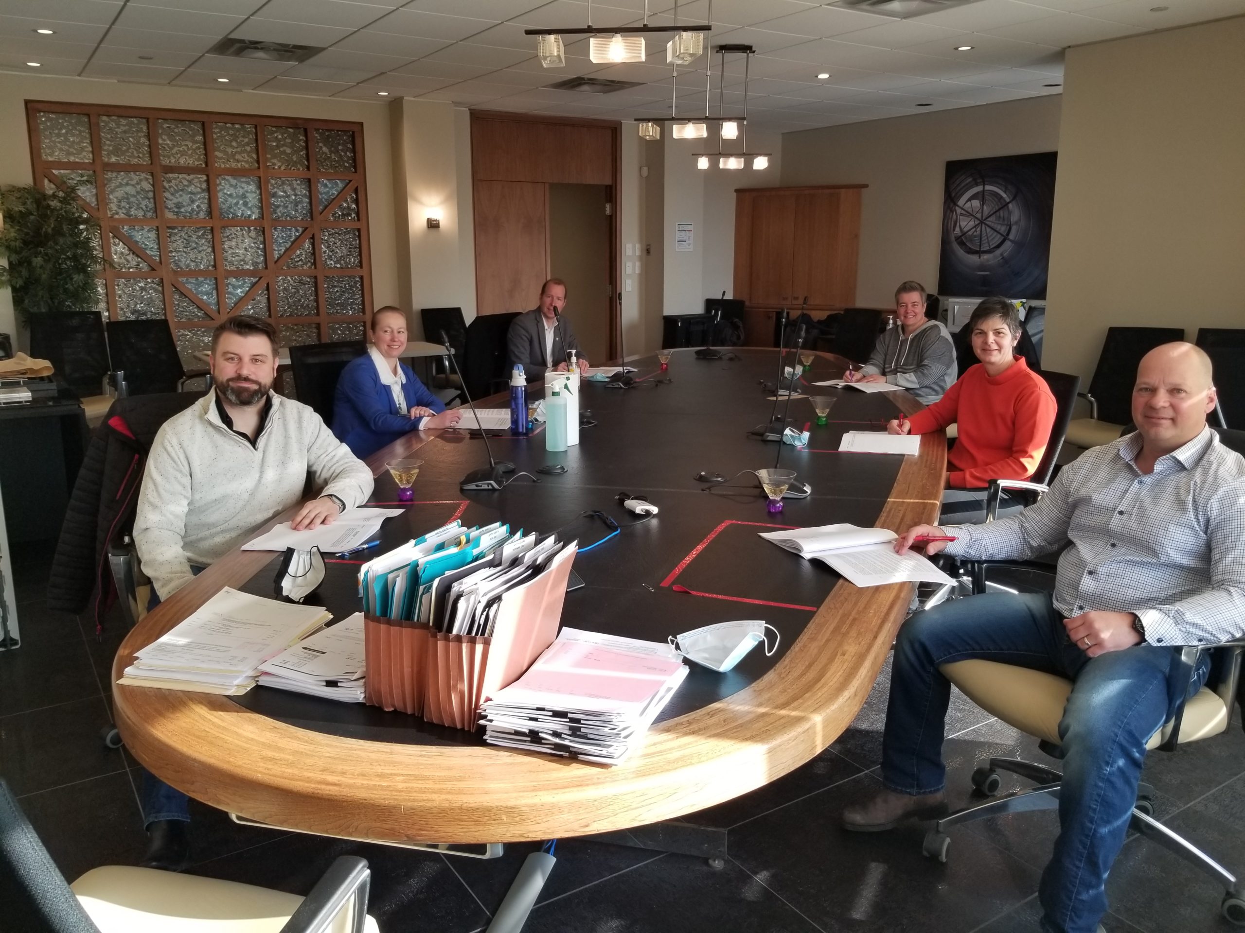 Signature d’une convention chez ASP Construction